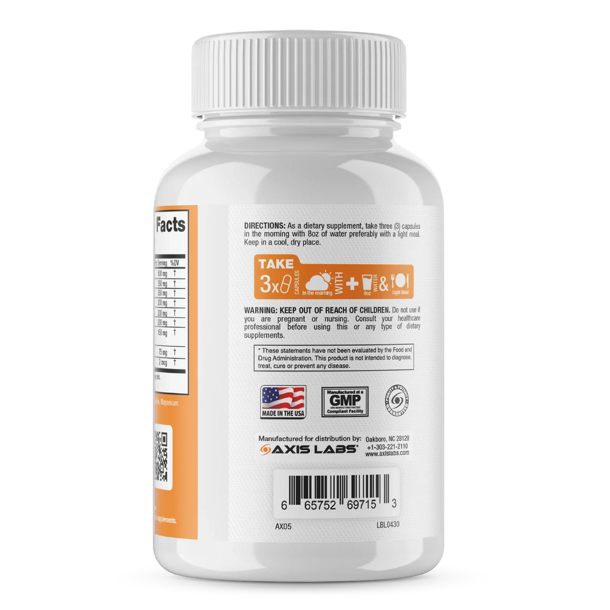 Focus XD Mind Fuel 90 Capsules – Axis Labs